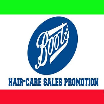 Hair care sales promotion | PPTX