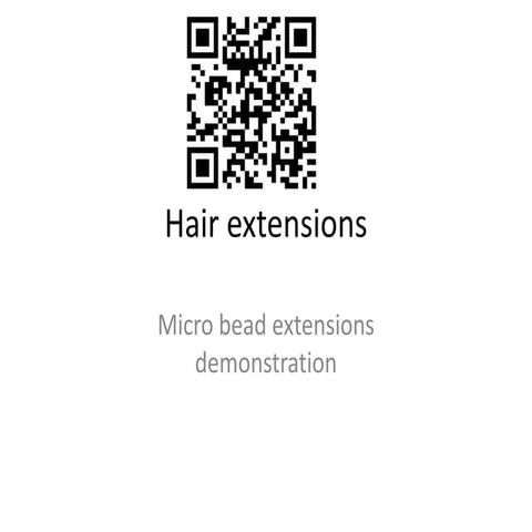 Hair extensions | PPTX