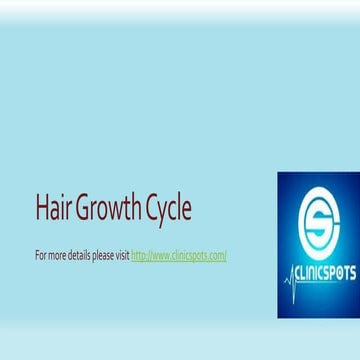 Anatomy of hair and hair cycle | PPTX