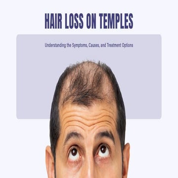 Hair Loss on Temples Understanding the Symptoms Causes and Treatment ...