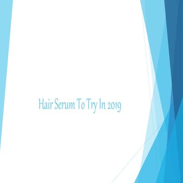 Hair serum | PPTX