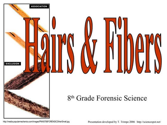 Hair as a forensic evidence | PPT