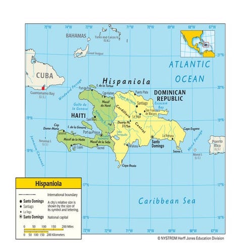 Haiti map | PPT