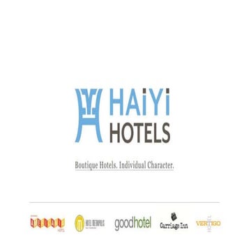 Haiyi Hotels | PPT