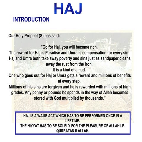Haj | PPT