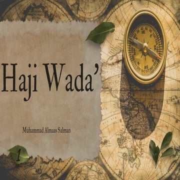 Haji Wada' - pengertian dan tata caranya | PPT