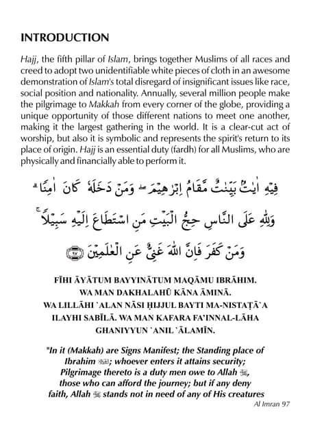 Hajj made easy - in 2 pages | PDF | Islam | Religion & Spirituality
