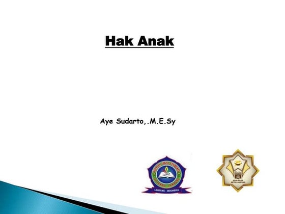 Hak Anak | PPT