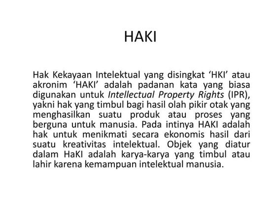 HAKI JAM CASIO | PPT