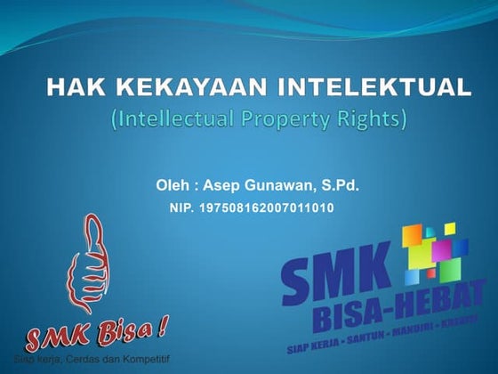 Haki hak atas kekayaan intelektual | PPTX