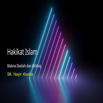Memahami tentang Hakikat Islam - SMHH.pptx