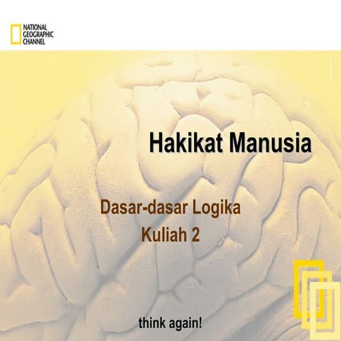 Hakikat manusia (2) | PPT