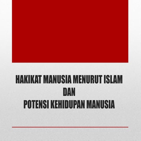 materi awal HAKIKAT MANUSIA MENURUT ISLAM.pptx