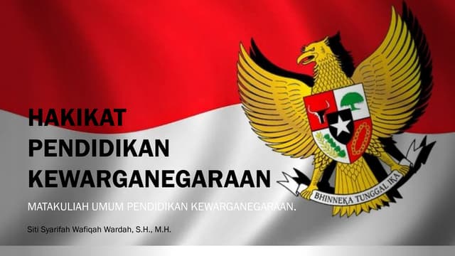 Materi kewarganegaraan | PPT