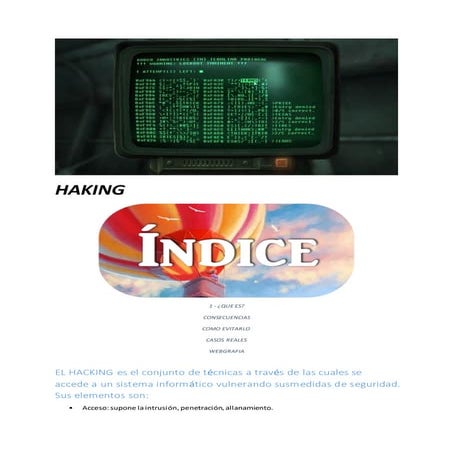Delito informático, hacker y cracker. | PPTX