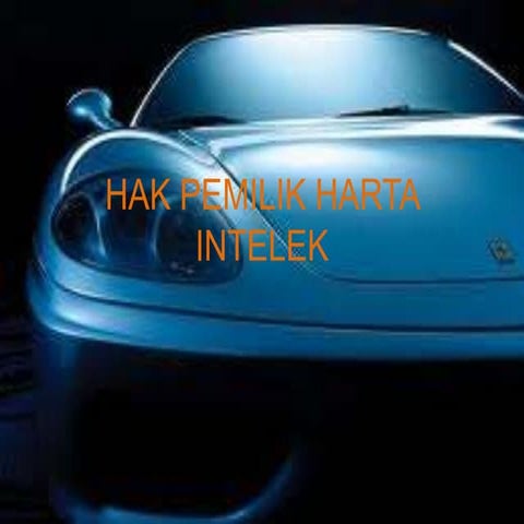 Hak pemilik harta intelek | PPTX