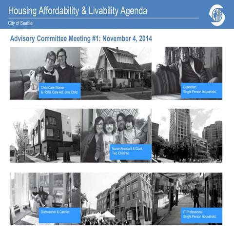 Housing Affordability and Livability Presentation - November 4 2014 | PDF