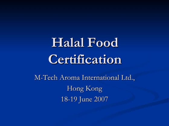 Halal Highlight04 | PPT