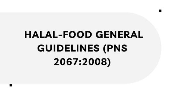 Halal awareness ppt slideshare | PPTX | Islam | Religion & Spirituality