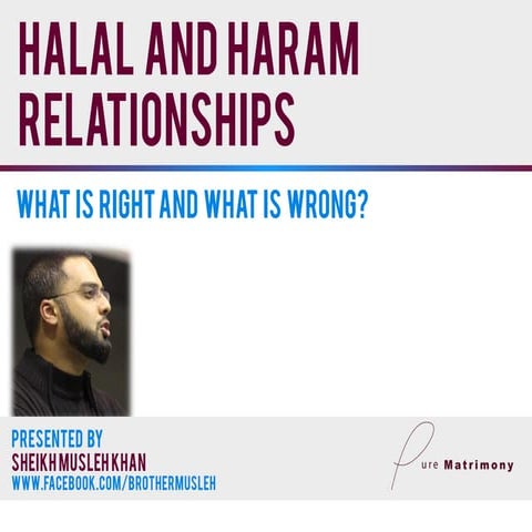 Halal and haram relationships | PDF