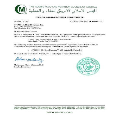 Halal certification+++ | PDF