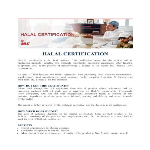 Halal certification body | DOCX