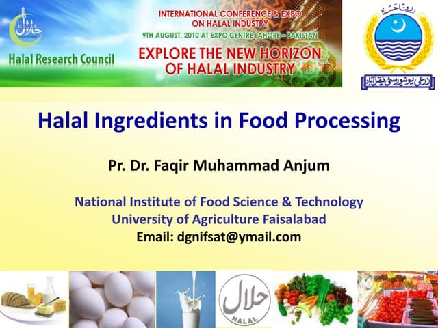 Halal awareness ppt slideshare | PPTX