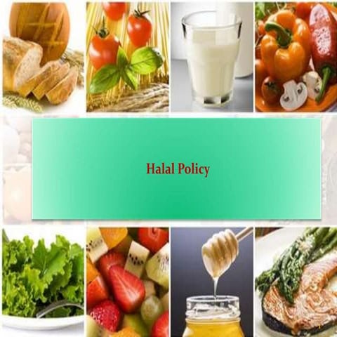 Halal awareness ppt slideshare | PPTX