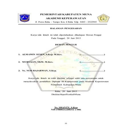 Halaman pengesahan new | DOCX