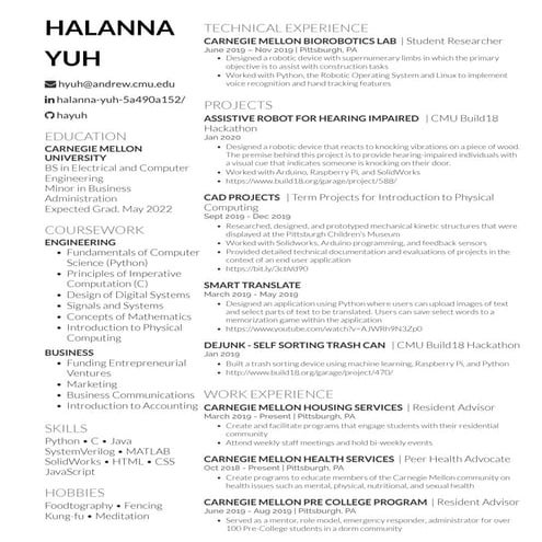 Yu kai chiu-resume | PDF