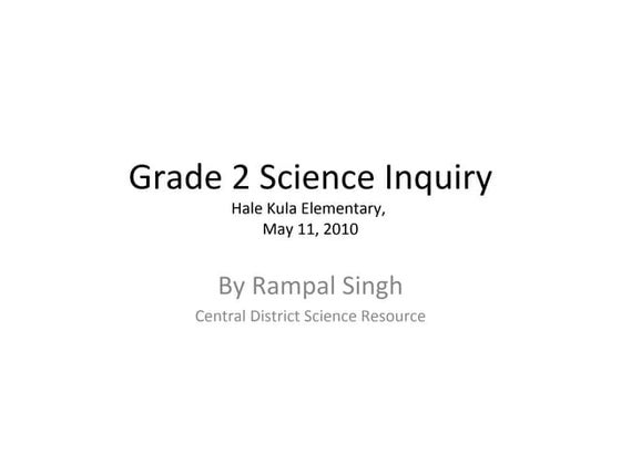 Science Process Skills | PPT