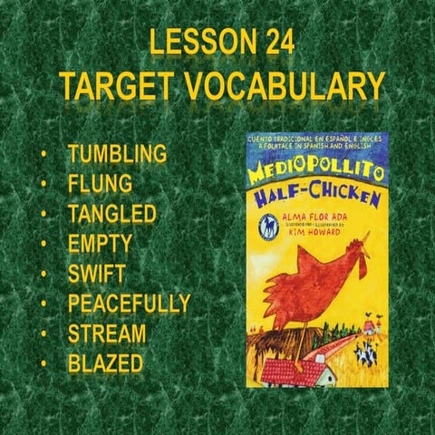 Half Chicken - Lesson 24 | PPT | Geography | Science