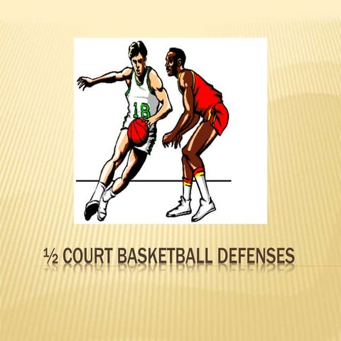 Half Court Basketball Defenses | PPT