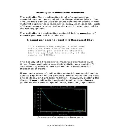 Half life calculations | PDF