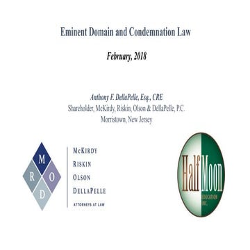 Fundamentals of Eminent Domain | PPT