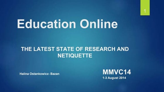 Flexible Learning Environment Pptx Online Education Education