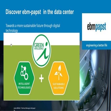 Discover ebm-papst in the data center.er
