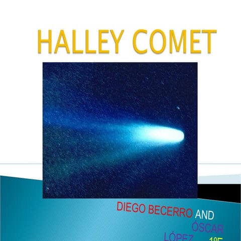 Halley comet diegooscar_1eso | PPT