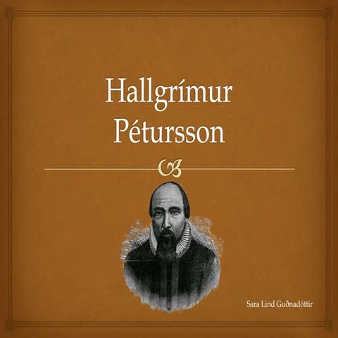Hallgrímur Pétursson | PPTX