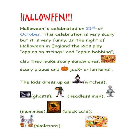 Halloween | PDF