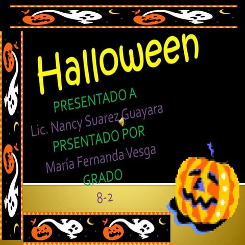 Diapositiva Halloween | PPTX