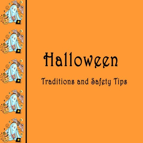 Halloween safety | PPT