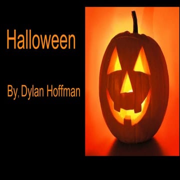 Spooky Halloween Fun Facts "I am the Great Pumpkin Charlie Brown." | PPTX
