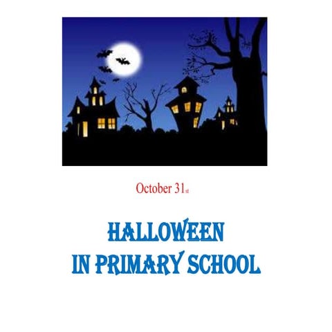 Halloween 1st & 4th | PPTX