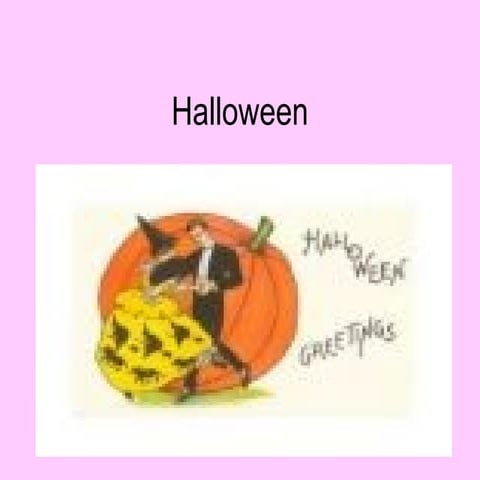 Halloween - vocabulary and phrases for Halloween | PPT