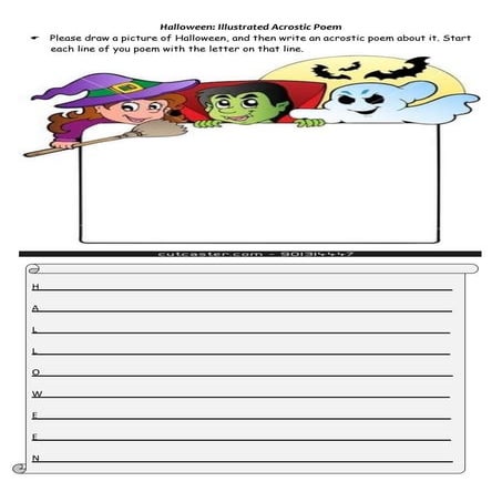 Halloween acrostic poems | PDF