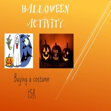 Halloween activity | PPT