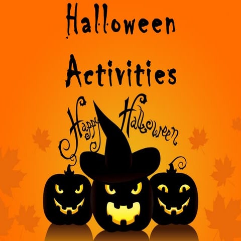 Halloween activity sheets | PPT
