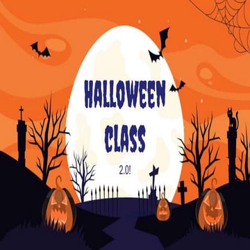 Slide de halloween. Ajuda em allunos de. | PPT