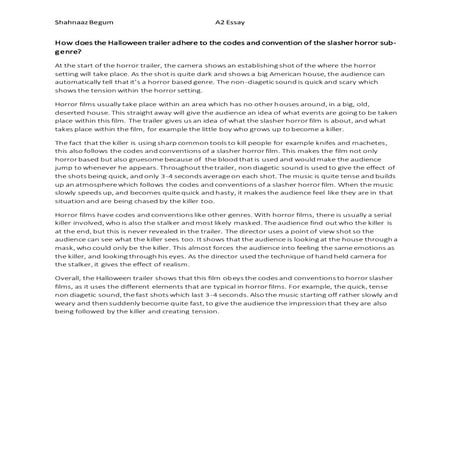 Halloween essay | DOCX